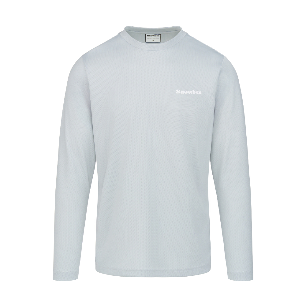 Snowbee Technical Long Sleeve Fishing T-Shirt - Grey