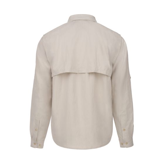 Snowbee Prestige Technical Fishing Shirt - Taupe