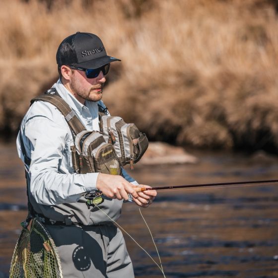 Snowbee Prestige Technical Fishing Shirt - Blue